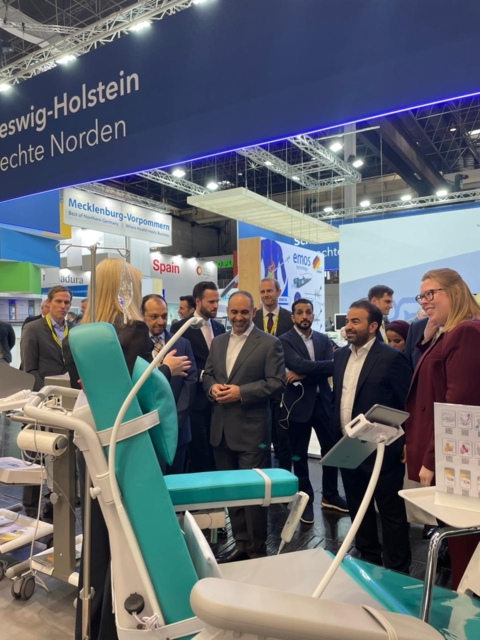 MEDICA, of H.E. Fahad Abdulrahman AlJalajel, the Minister of Health of ...